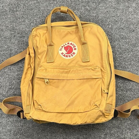 Fjallraven | Bags | Fjallraven Kanken Classic Backpack 235 Mustard ...